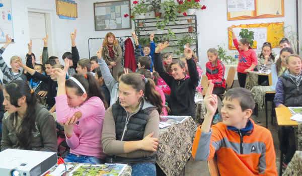 Elevii invata sa protejeze natura | EcoMagazin.ro